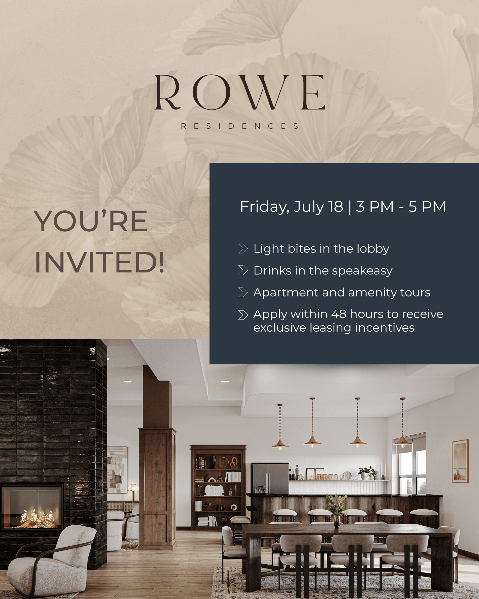 Rowe | Apartment and Community Amenities