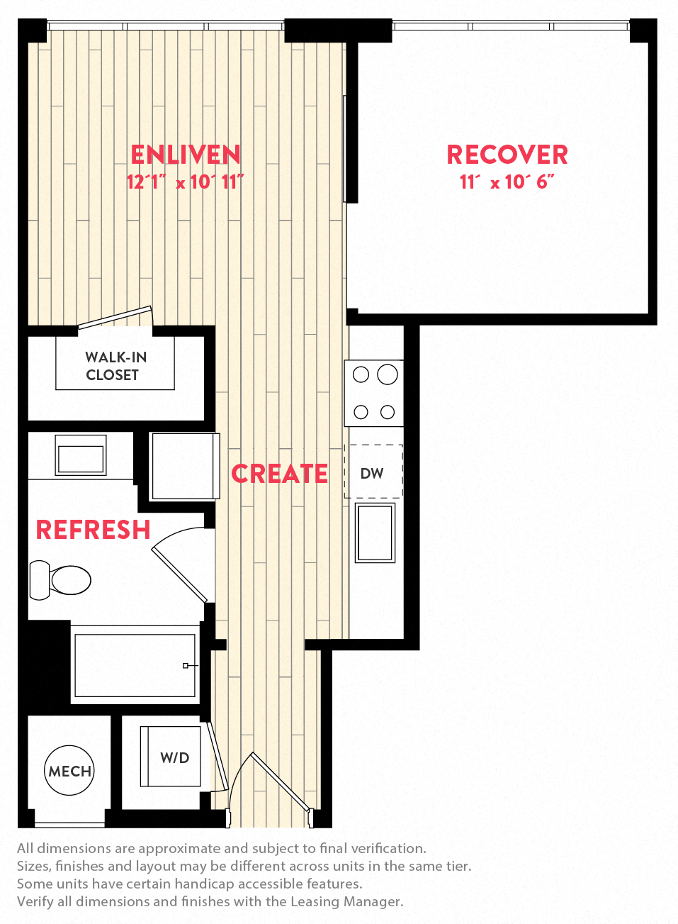 Floor Plans - Luxury Apartments Potomac Yard Alexandria VA | Notch 8
