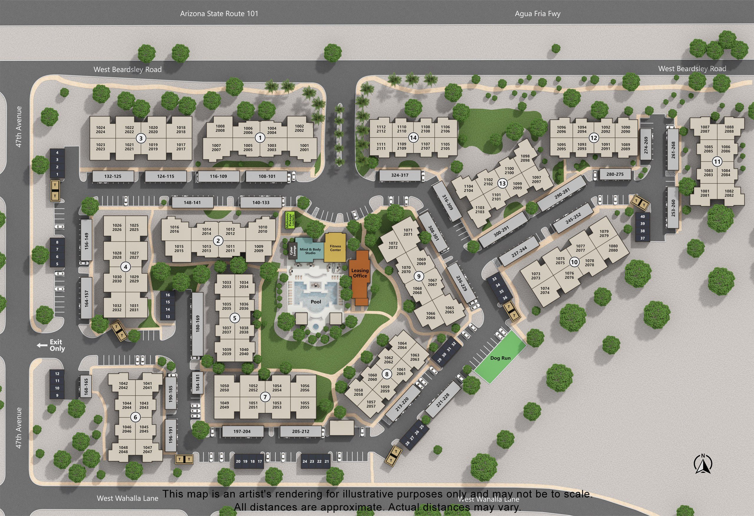 Adobe Ridge | Community Map