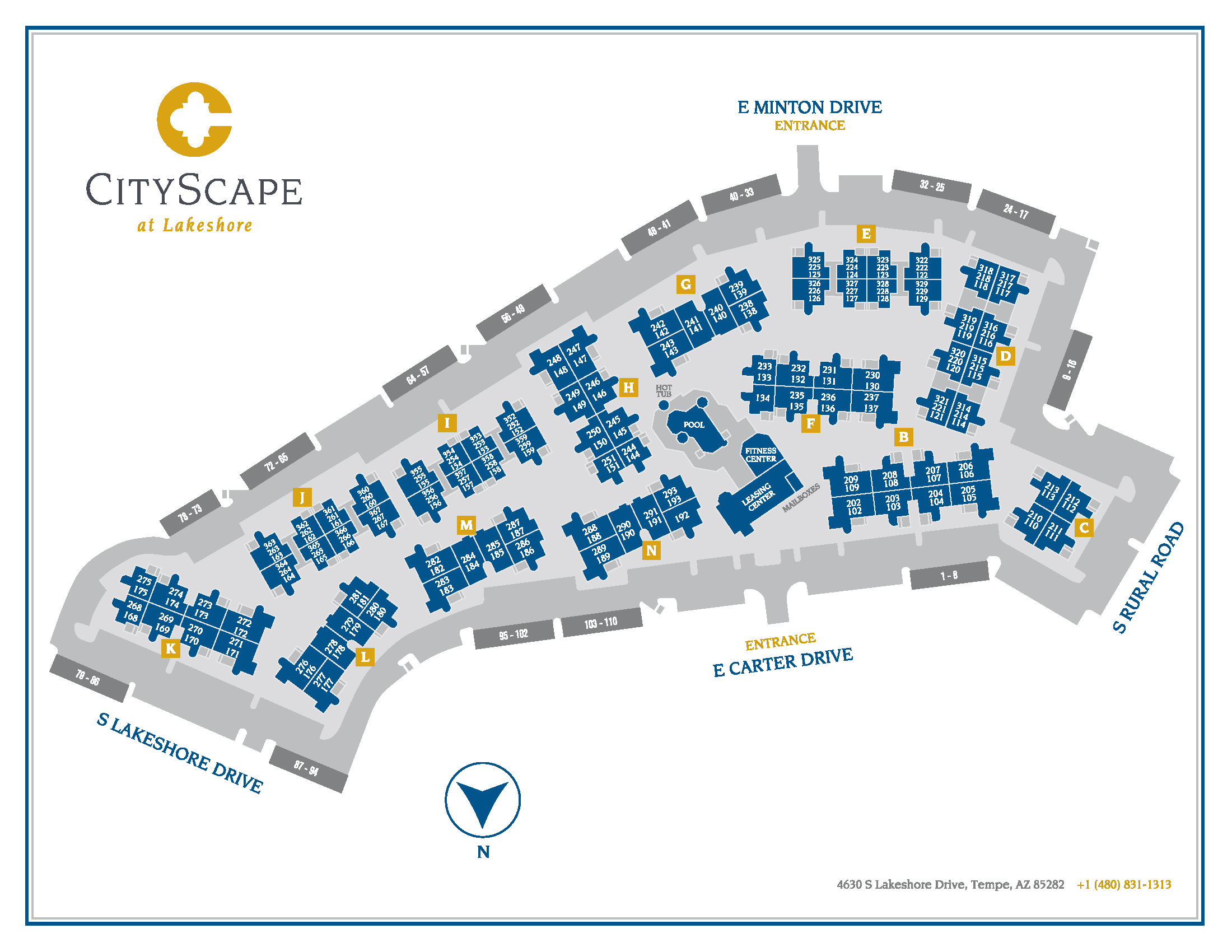 CityScape at Lakeshore | Community Map