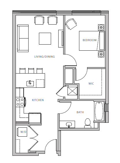 High-Rise Apartments for Rent in DTLA | 1, 2 & 3-BR Layouts