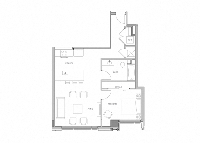 High-Rise Apartments for Rent in DTLA | 1, 2 & 3-BR Layouts