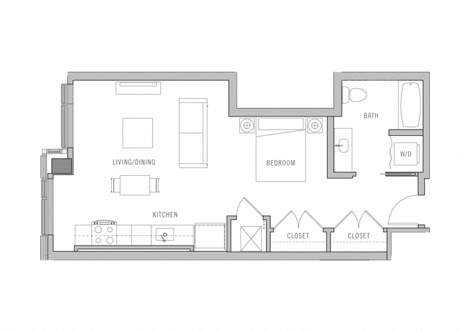 High-Rise Apartments for Rent in DTLA | 1, 2 & 3-BR Layouts