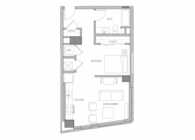 High-Rise Apartments for Rent in DTLA | 1, 2 & 3-BR Layouts