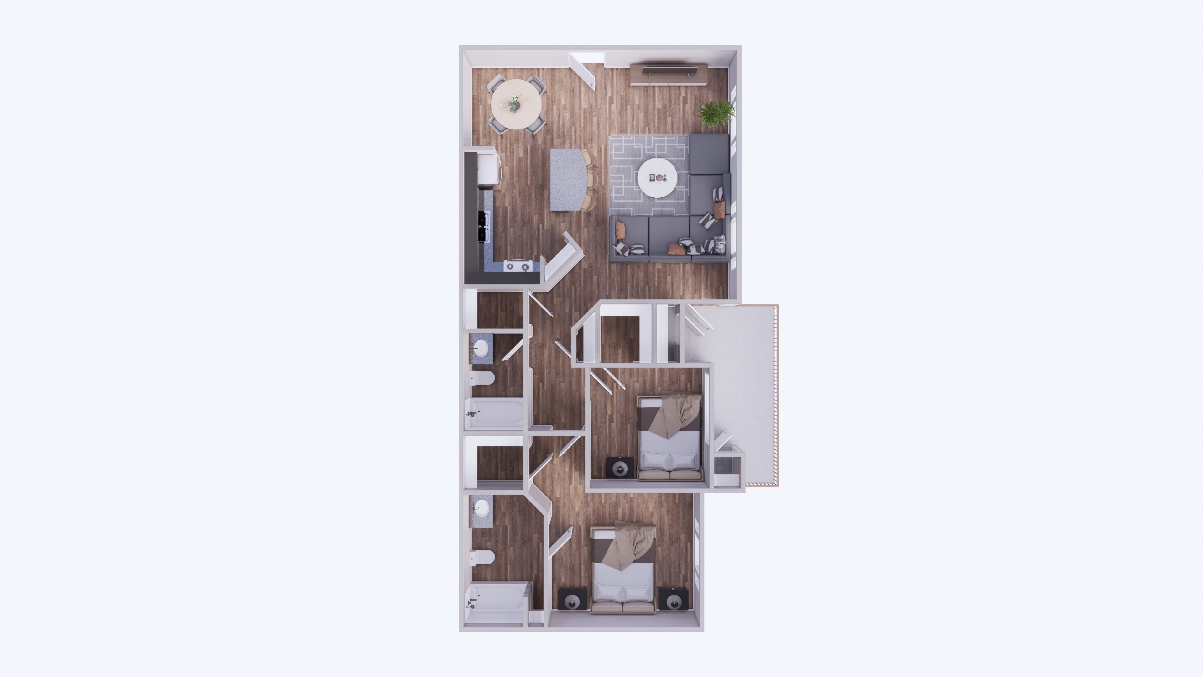 Floor Plans of Costa Valencia in San Antonio, TX