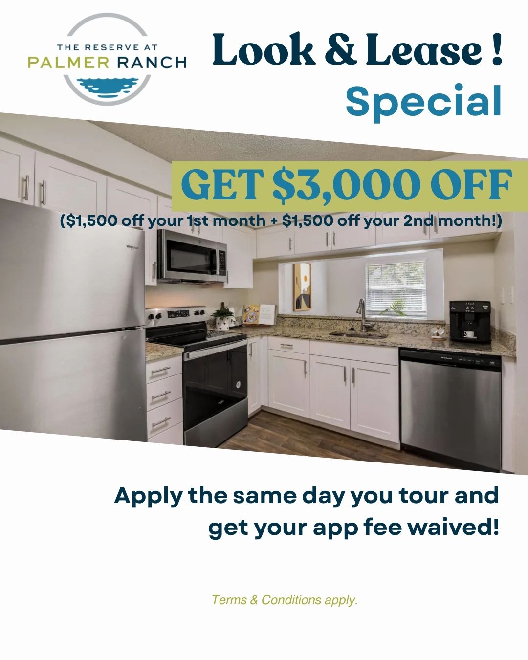 Floor Plans of Reserve at Palmer Ranch in Sarasota, FL