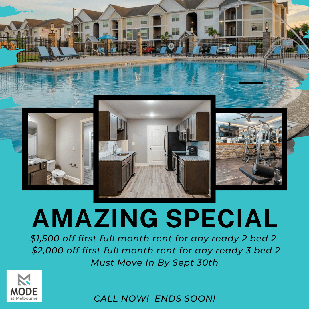 Mode at Melbourne, LLC | 3 Deluxe | Available Units