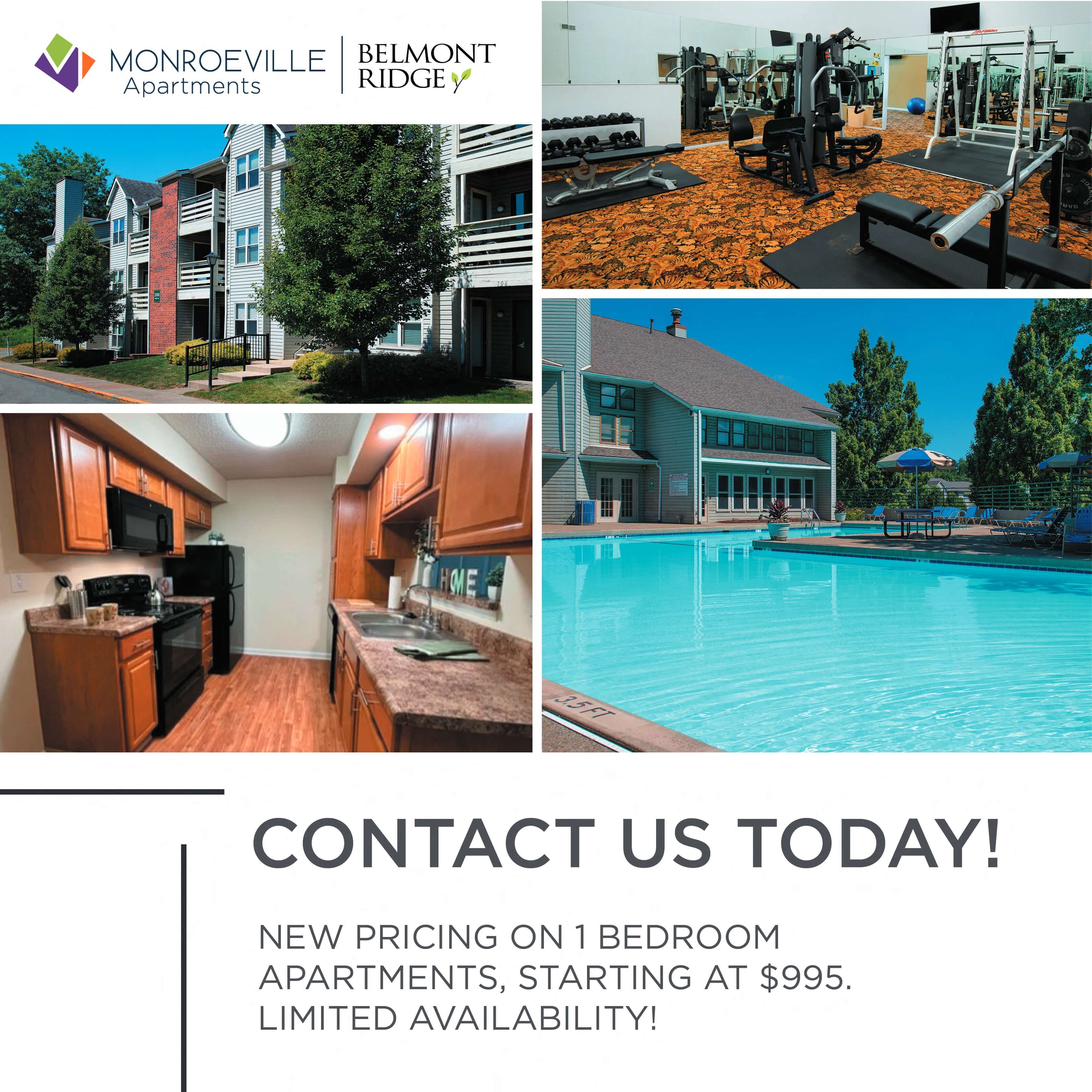 Monroeville Apartments | Belmont Ridge Apartments