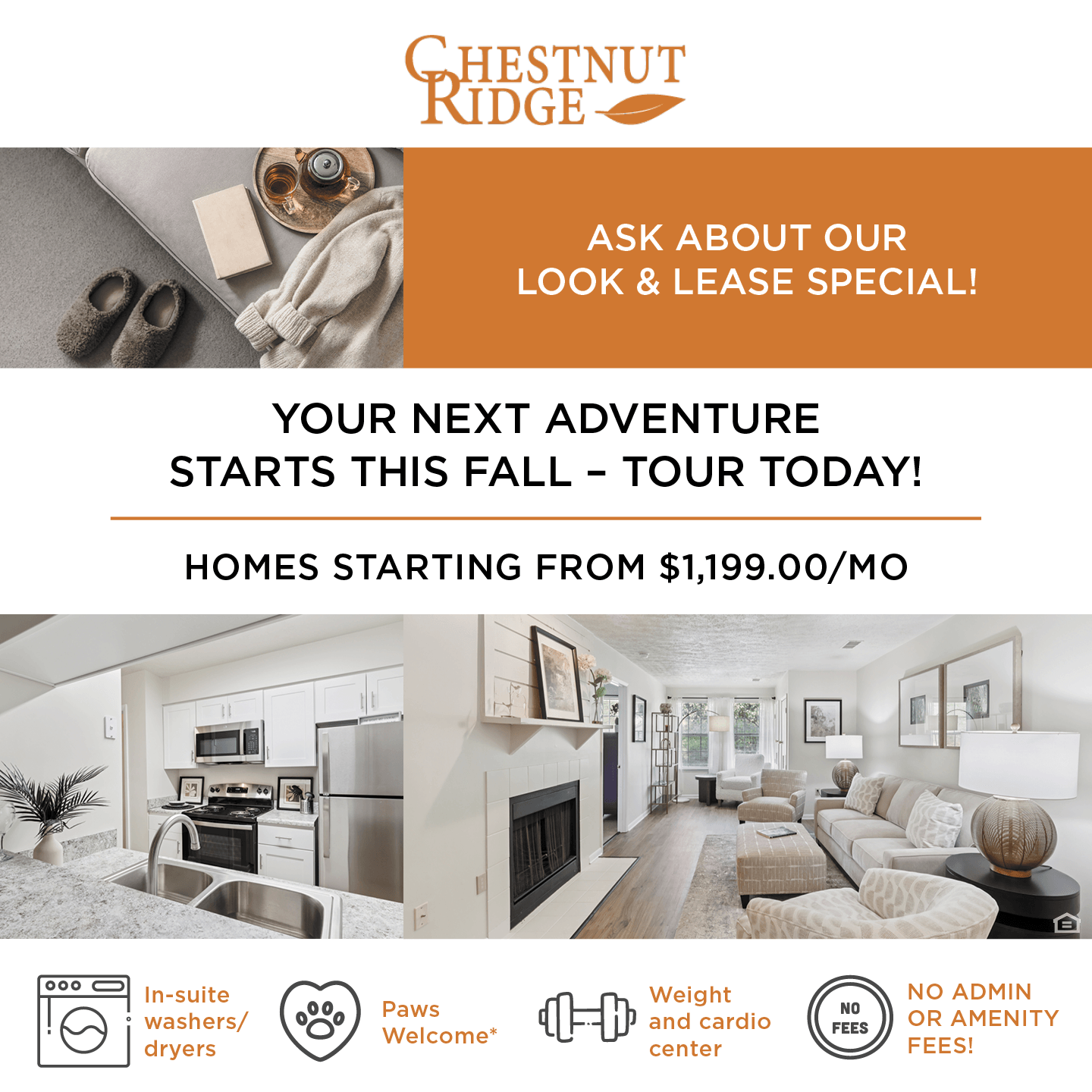 Apartments in Robinson. PA | Chestnut Ridge
