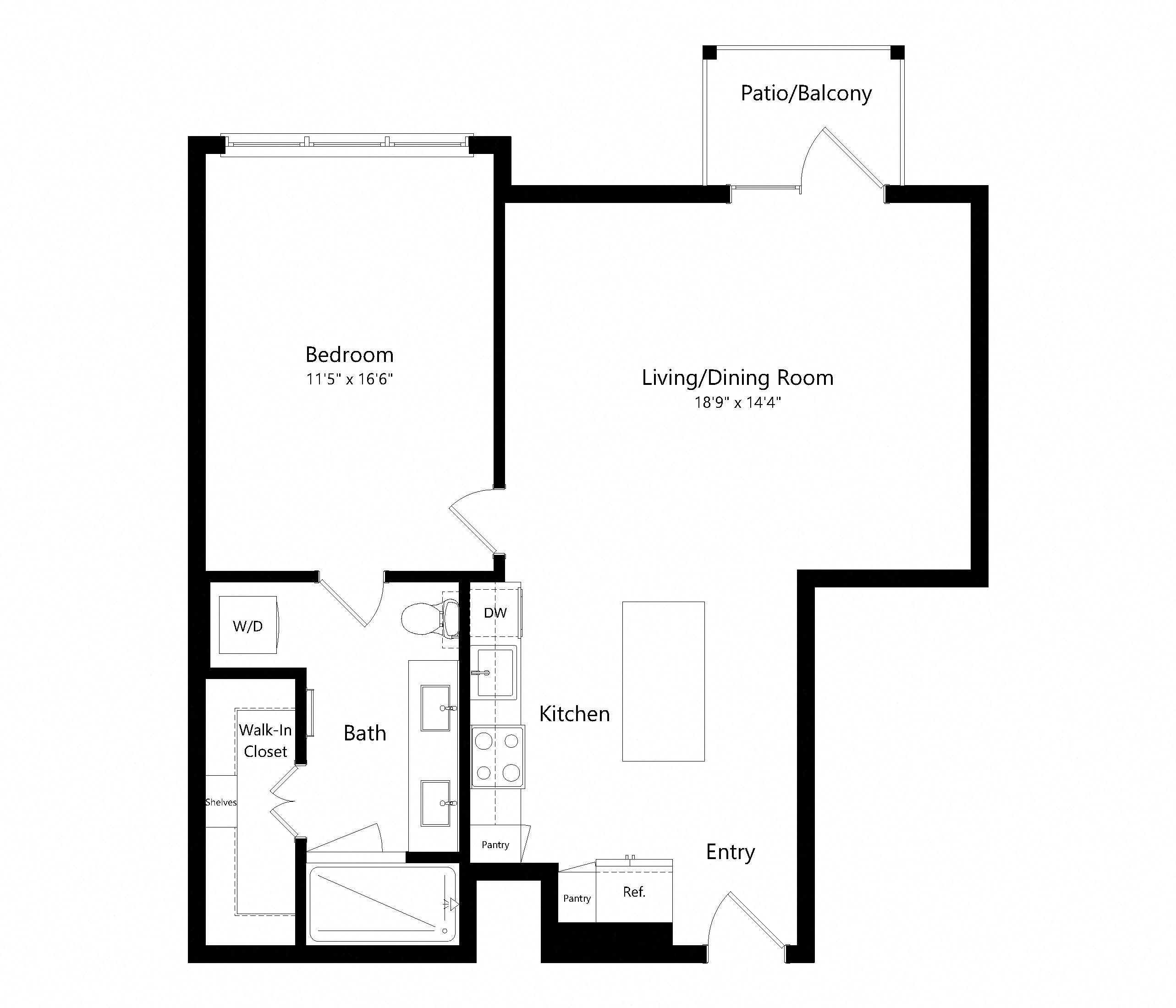 Austin Apartments | Studio, 1, 2 & 3 Bedroom Floor Plans