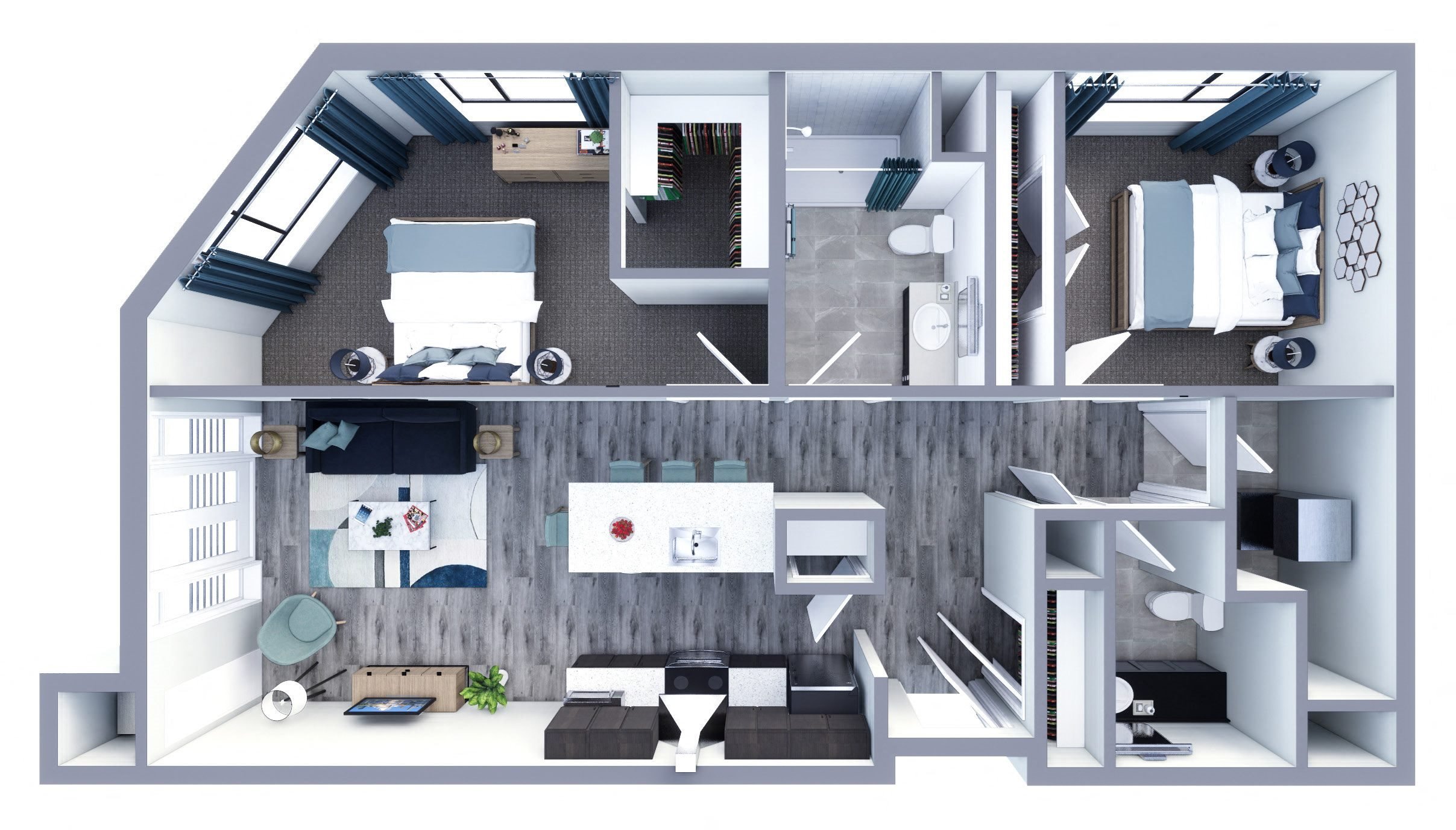 Floor Plans of Bennett Point LLC in Cincinnati, OH