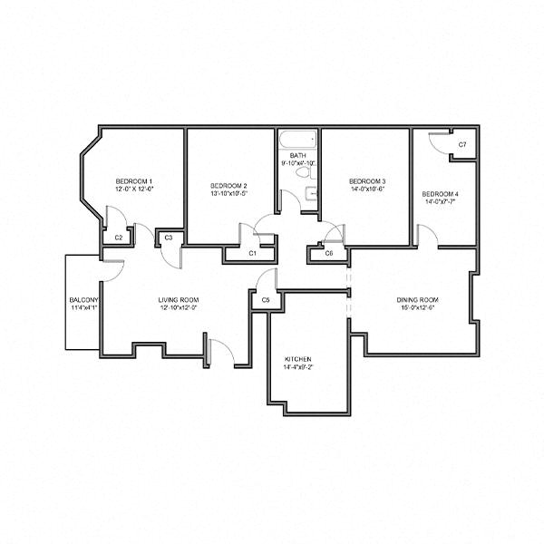 University Commons, Pittsburgh Apartments | Walnut Capital