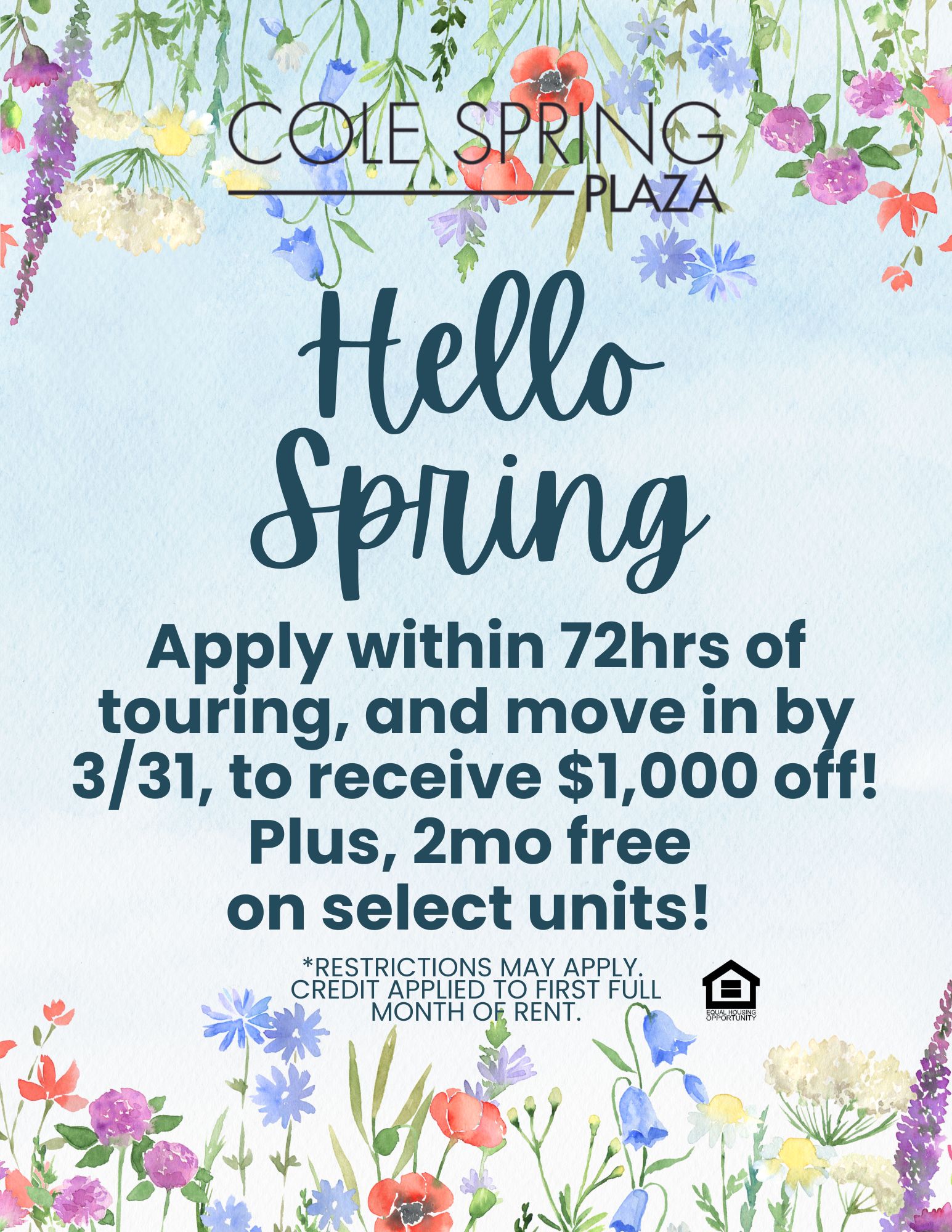 Silver Spring High Rise Apartments | Cole Spring Plaza