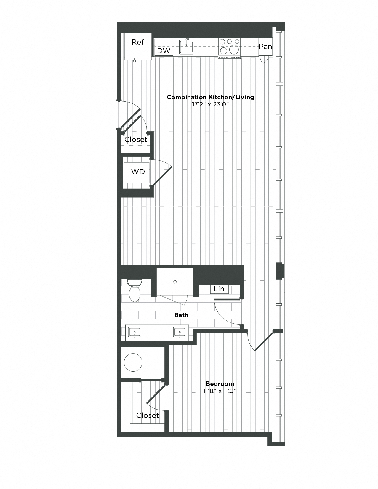 Floor plans - The Place at Fifth + Broadway