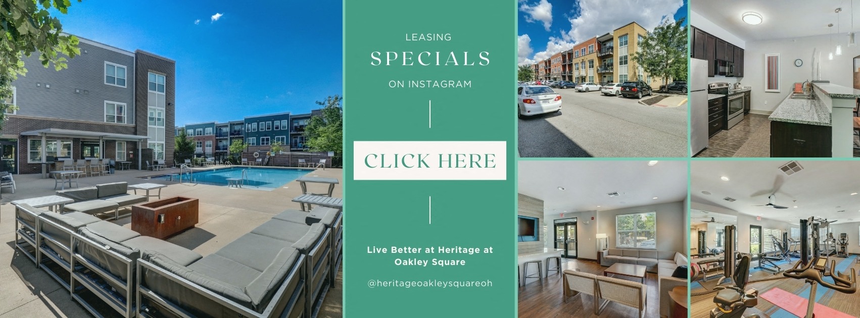 Apartments in Oakley, Cincinnati | Heritage at Oakley Square