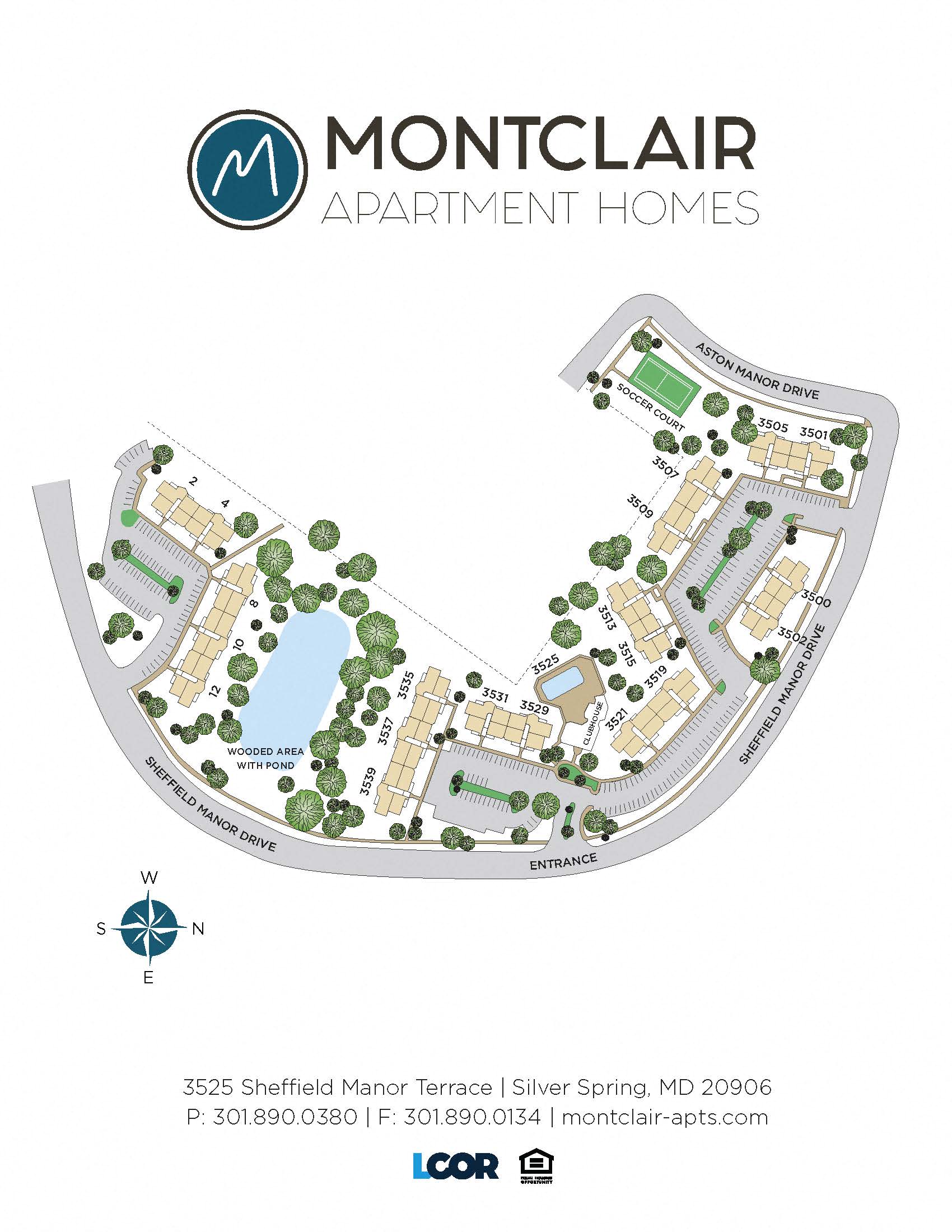 1 & 2 Bedroom Apartments in Fairland, MD | Montclair