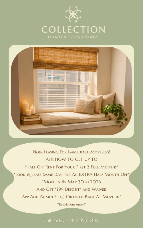 Collections Hunter Crossroads | New Townhomes For Rent in Fort Worth