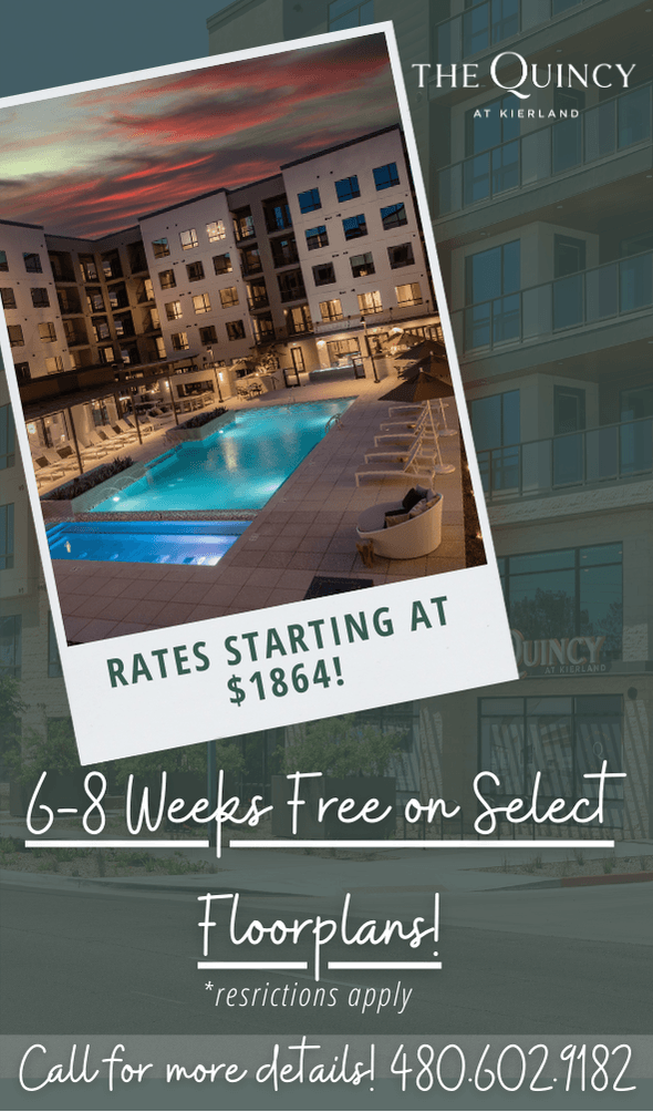Apartments in Scottsdale Quarter | The Quincy at Kierland