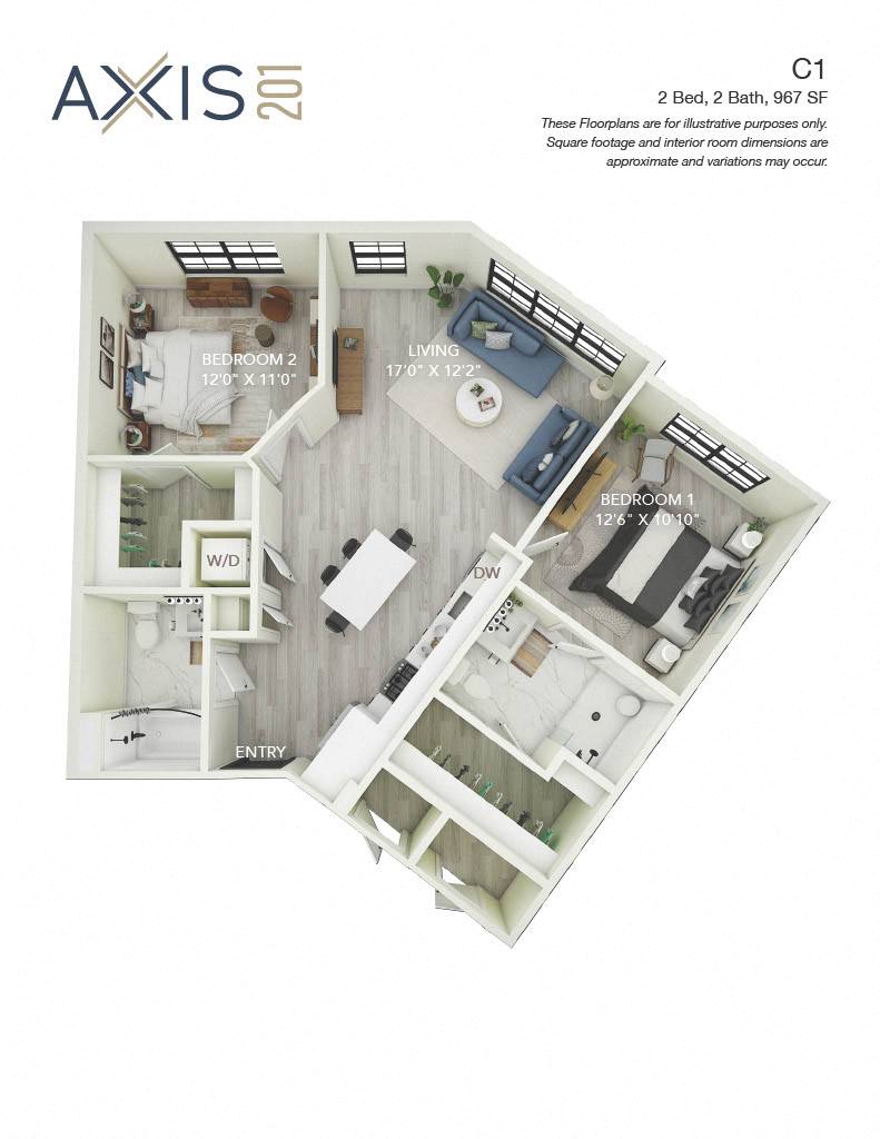 Floor Plans - PAREDIM Axis 201