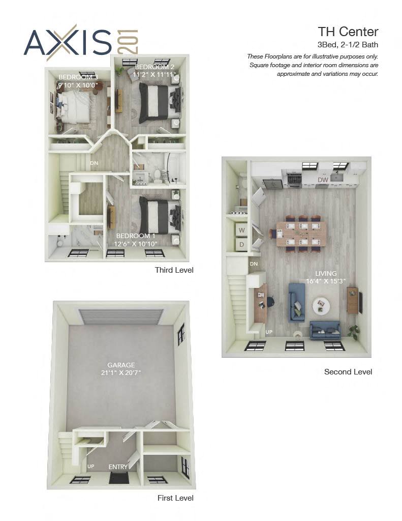Floor Plans - PAREDIM Axis 201