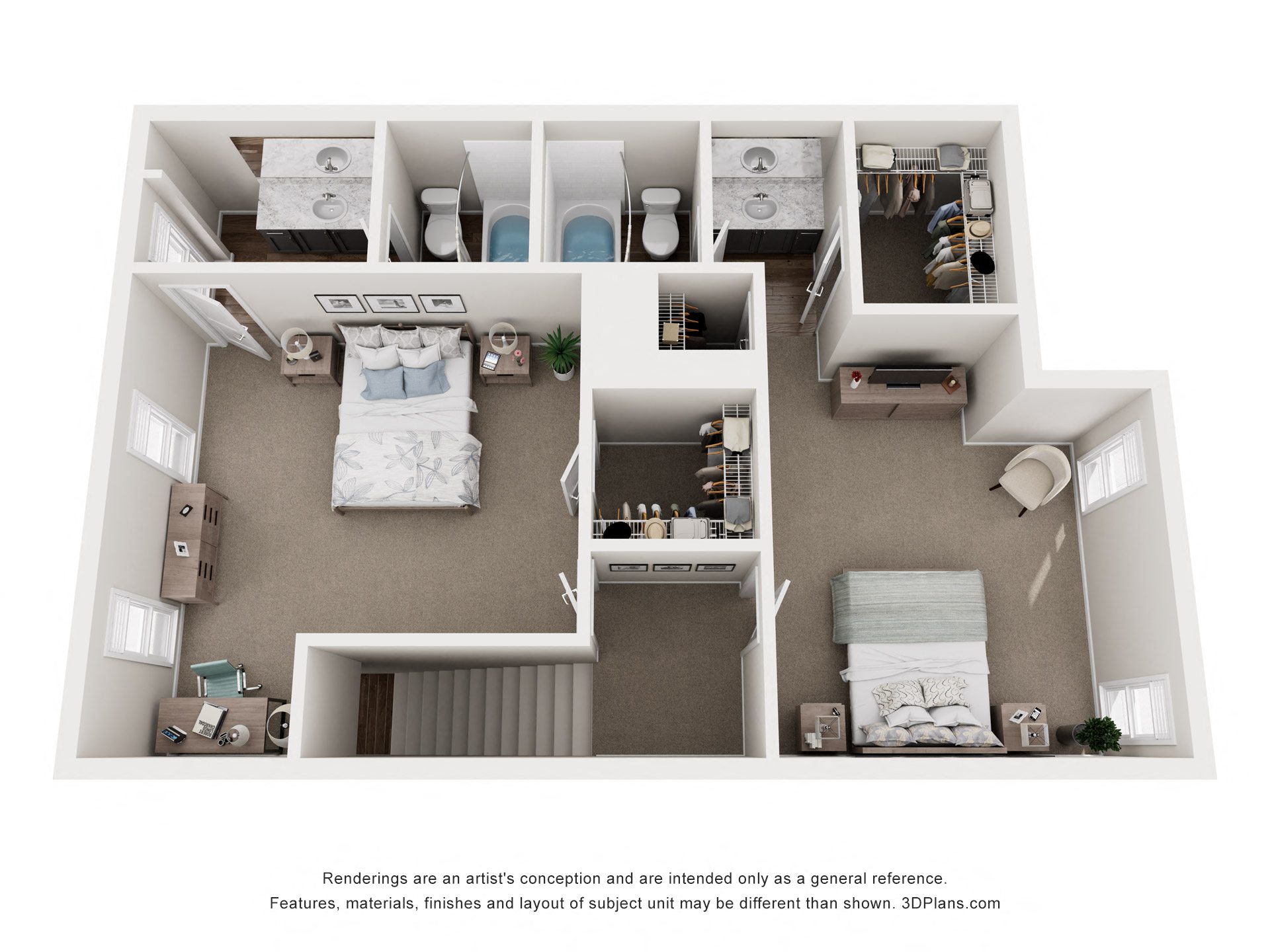 Floor Plans | Sandy Springs Apartments | The Overlook
