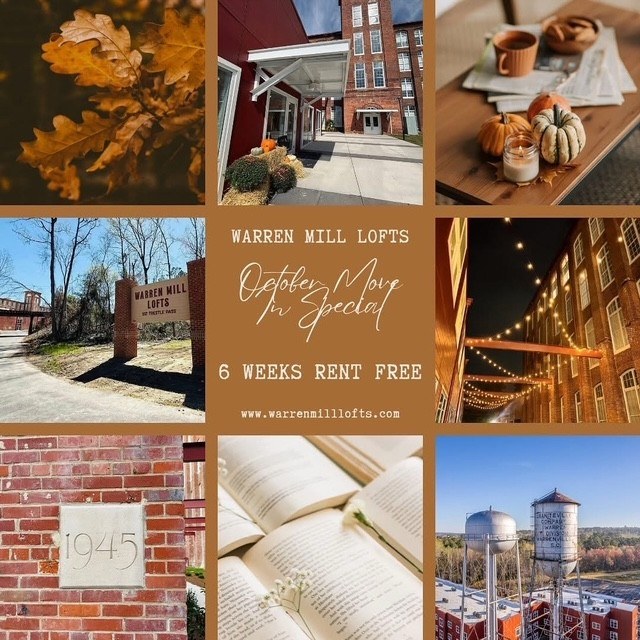 Upscale Apartments in Warrenville, SC | Warren Mill Lofts