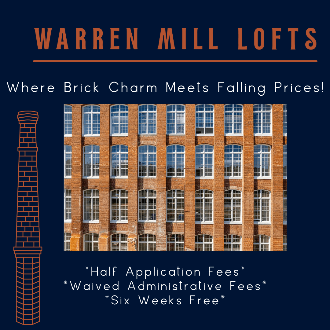 Upscale Apartments in Warrenville, SC | Warren Mill Lofts