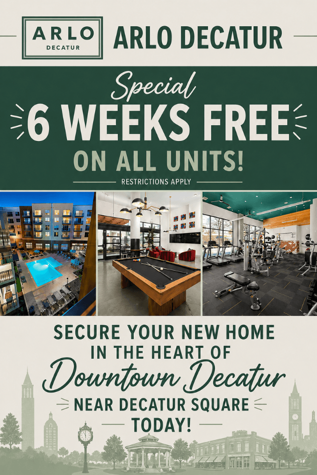 Apartments for Rent in Decatur, GA | Arlo Decatur | Home