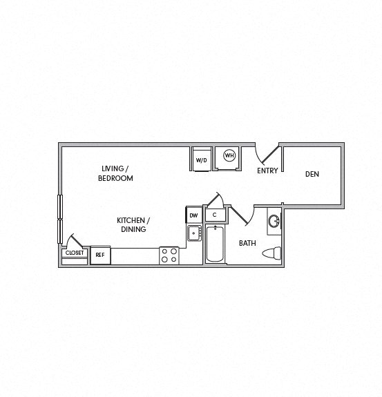 Floor Plans of CityLine - Jersey City West in Jersey City, NJ