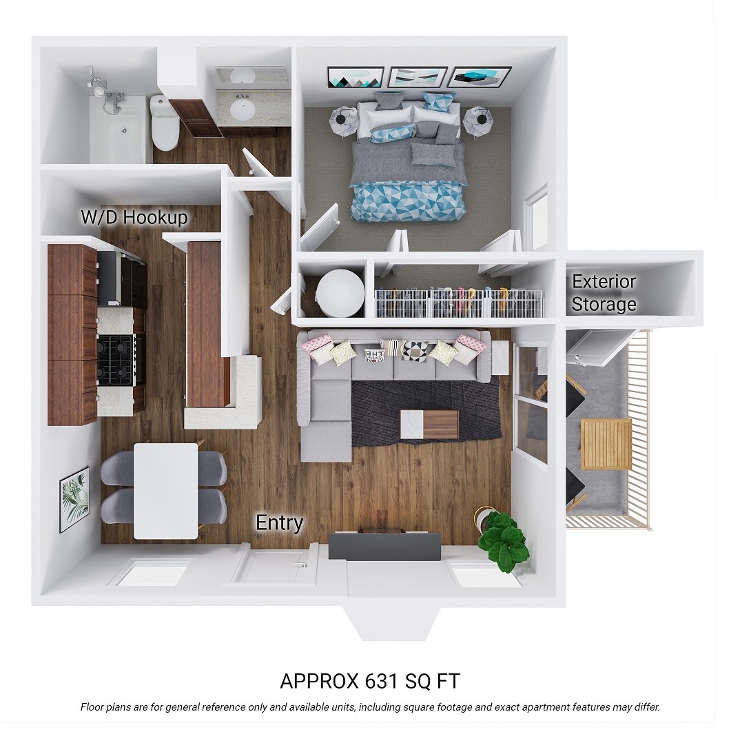 Floor Plans of Austin Pointe Apartments in San Antonio, TX