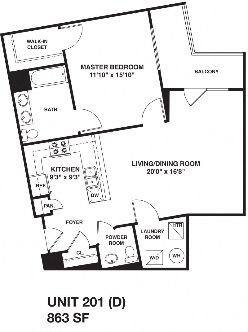 Floor Plans of zzz - Station Place in Park Ridge, NJ