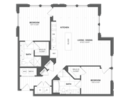 Apartment 633 Floorplan Apartment 633 Floorplan