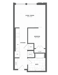 Apartment 815 Floorplan Apartment 815 Floorplan