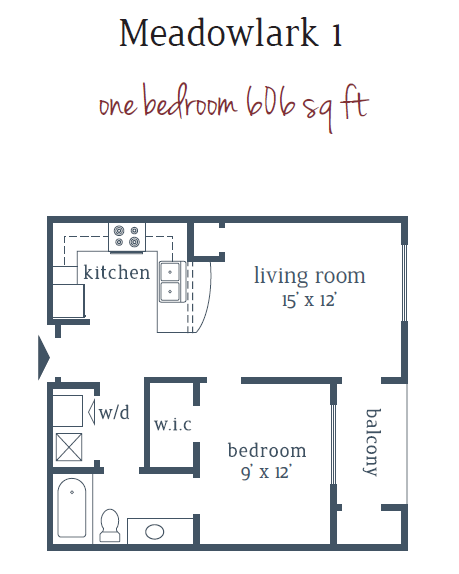 Floor Plans of Shadow Lake Square in Papillion, NE