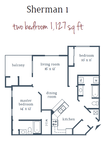Floor Plans of Shadow Lake Square in Papillion, NE