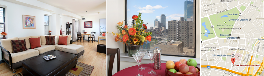 Floor Plans of Oak Terrace Apartments in Boston, MA