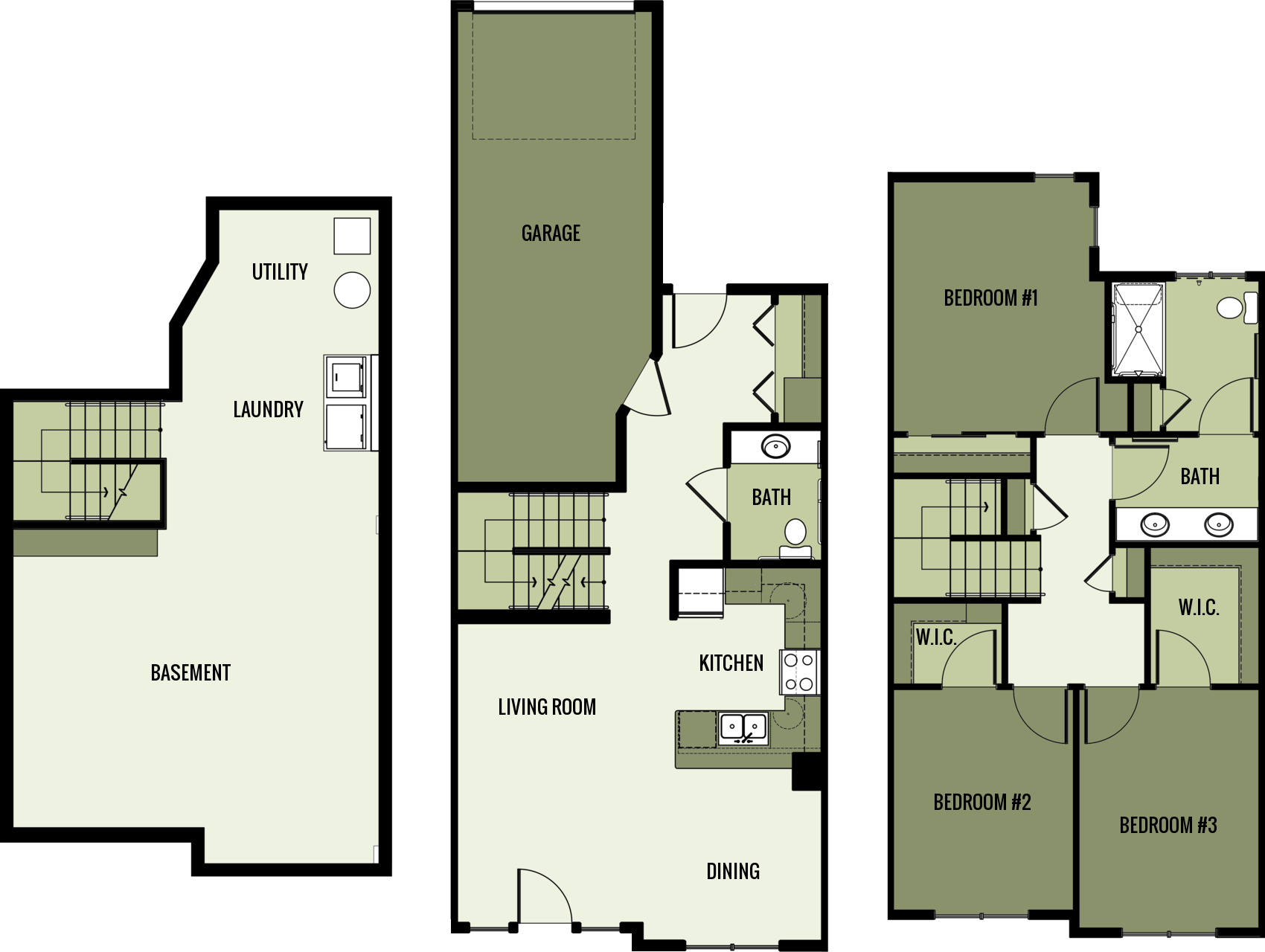 Floor Plans of Trinity Square in Fond du Lac, WI