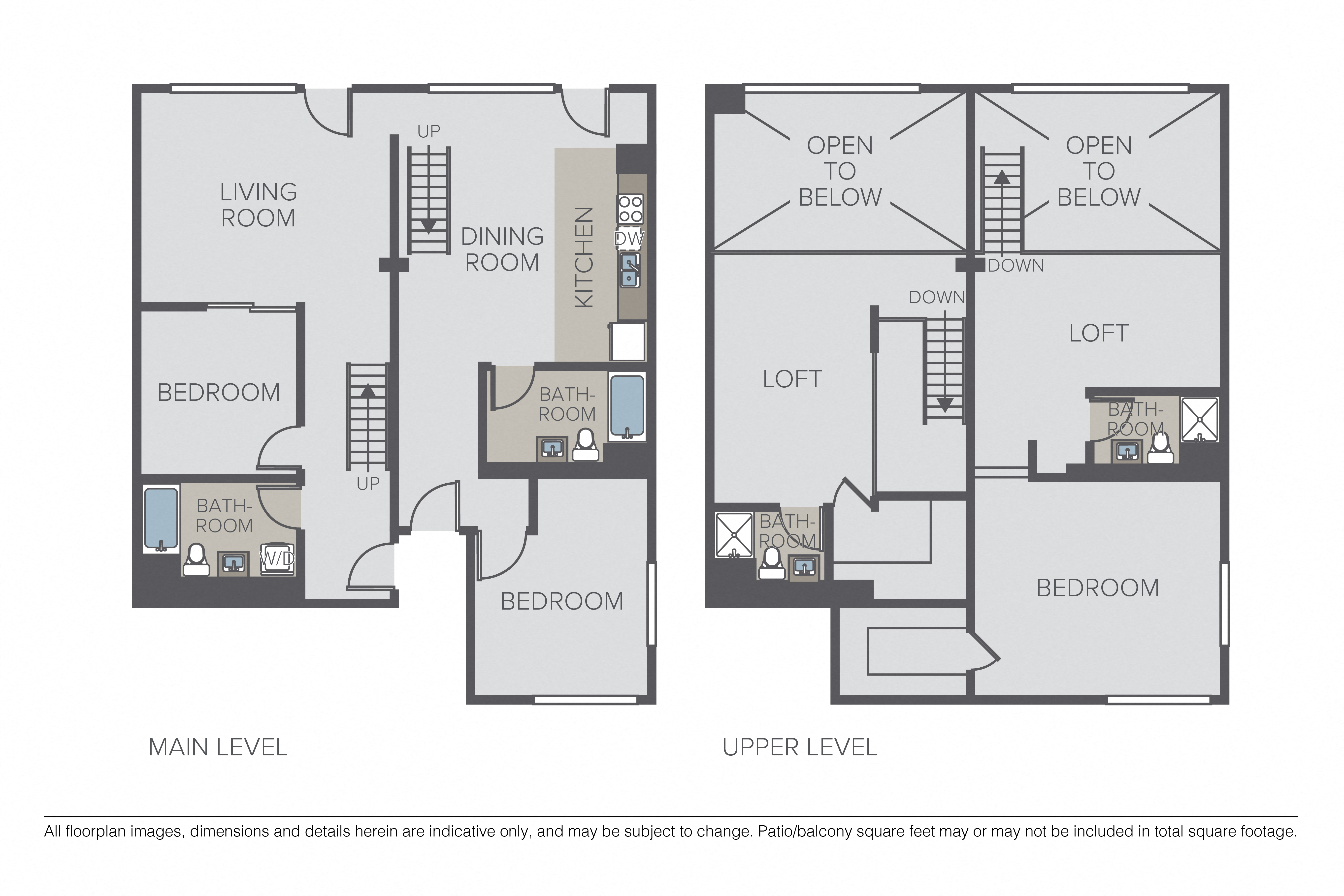 Three Bedroom Loft Floor Plans | Viewfloor.co