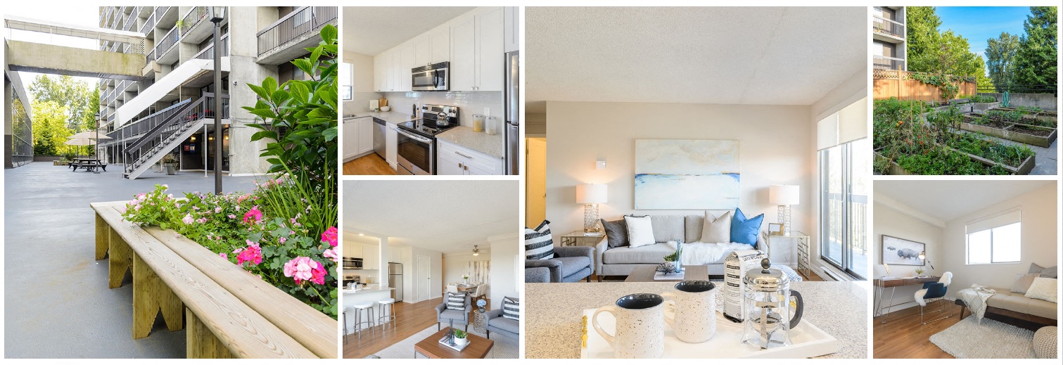 Floor Plans of Surrey Village in Surrey, BC