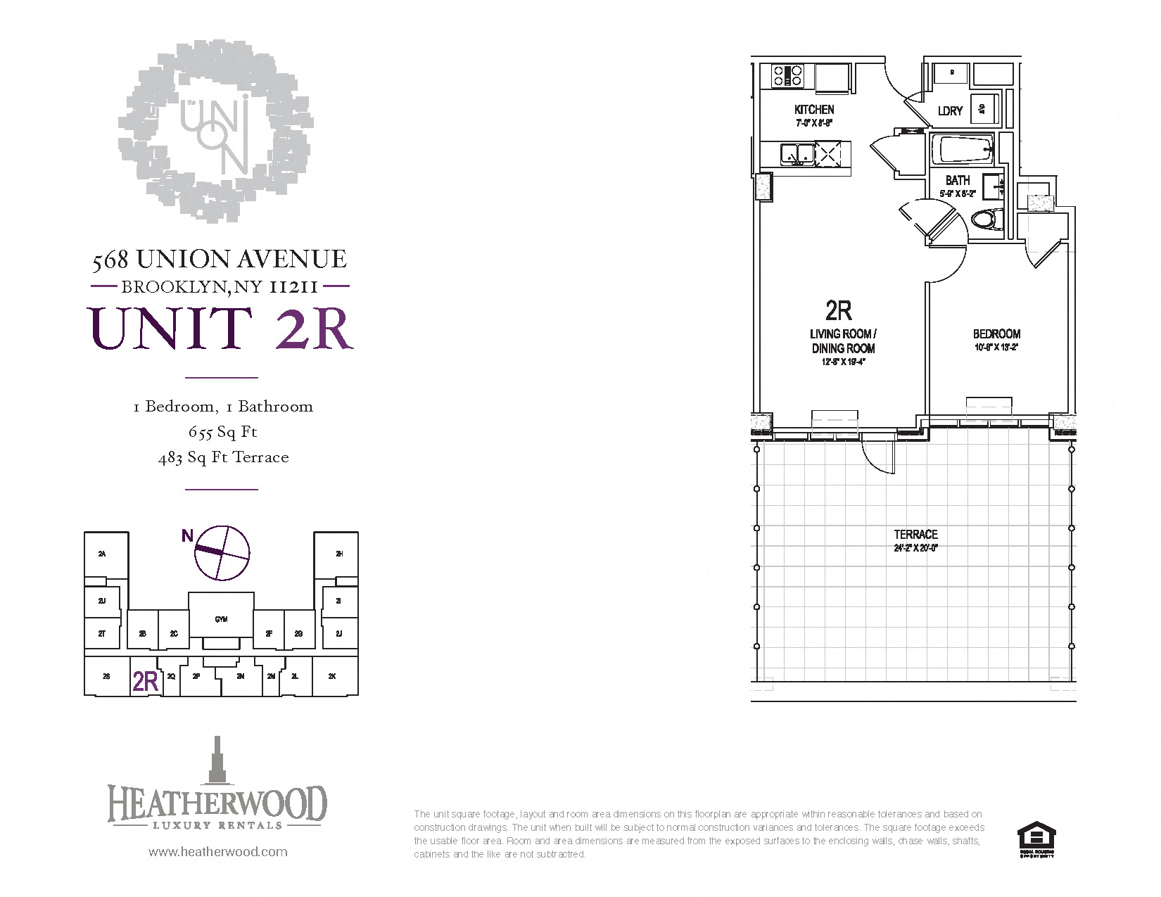 View 568 Union Floor Plans | Heritage by Heatherwood
