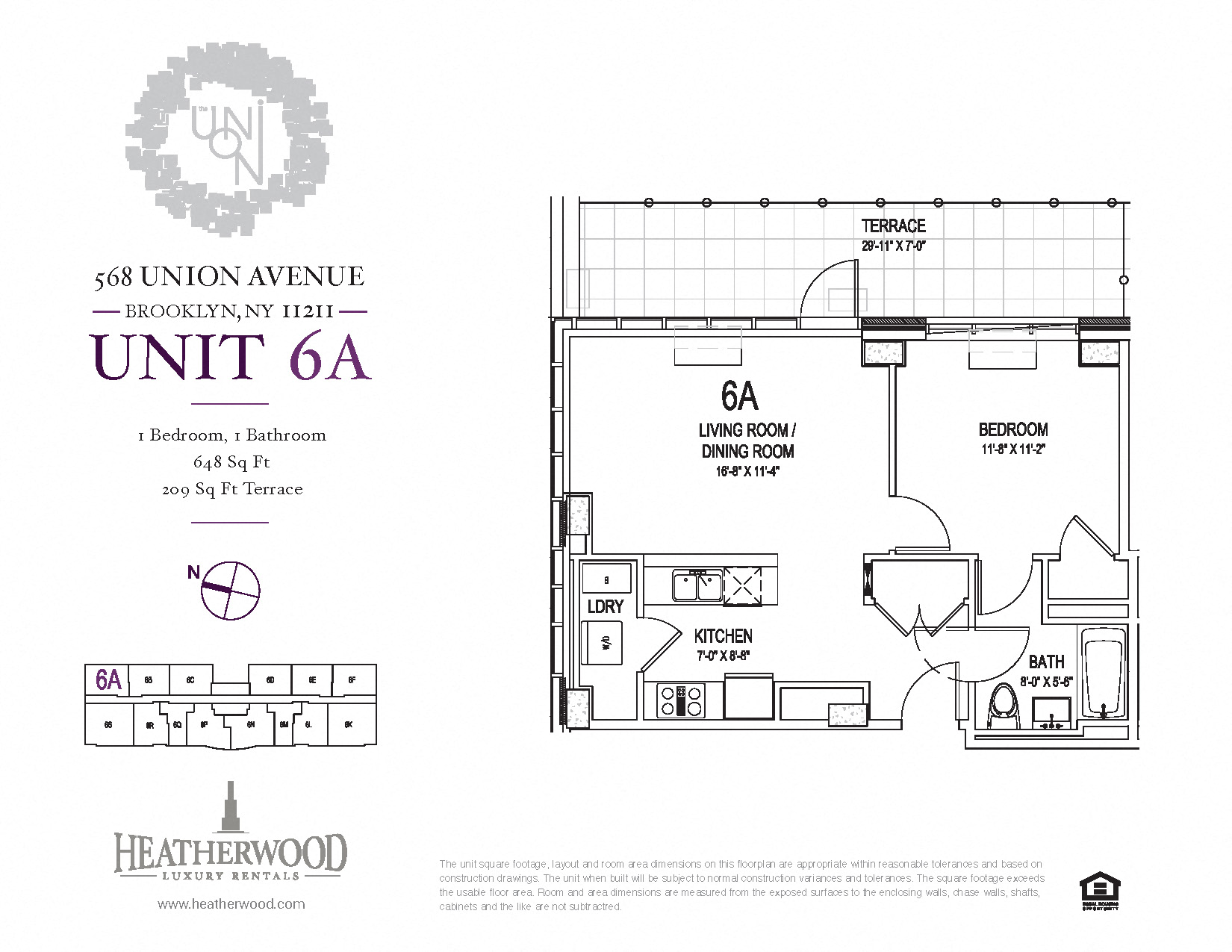View 568 Union Floor Plans | Heritage by Heatherwood