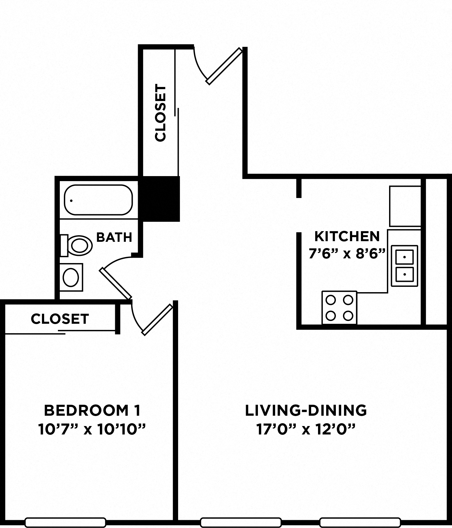Floor Plans of Long Grove House in Chicago, IL