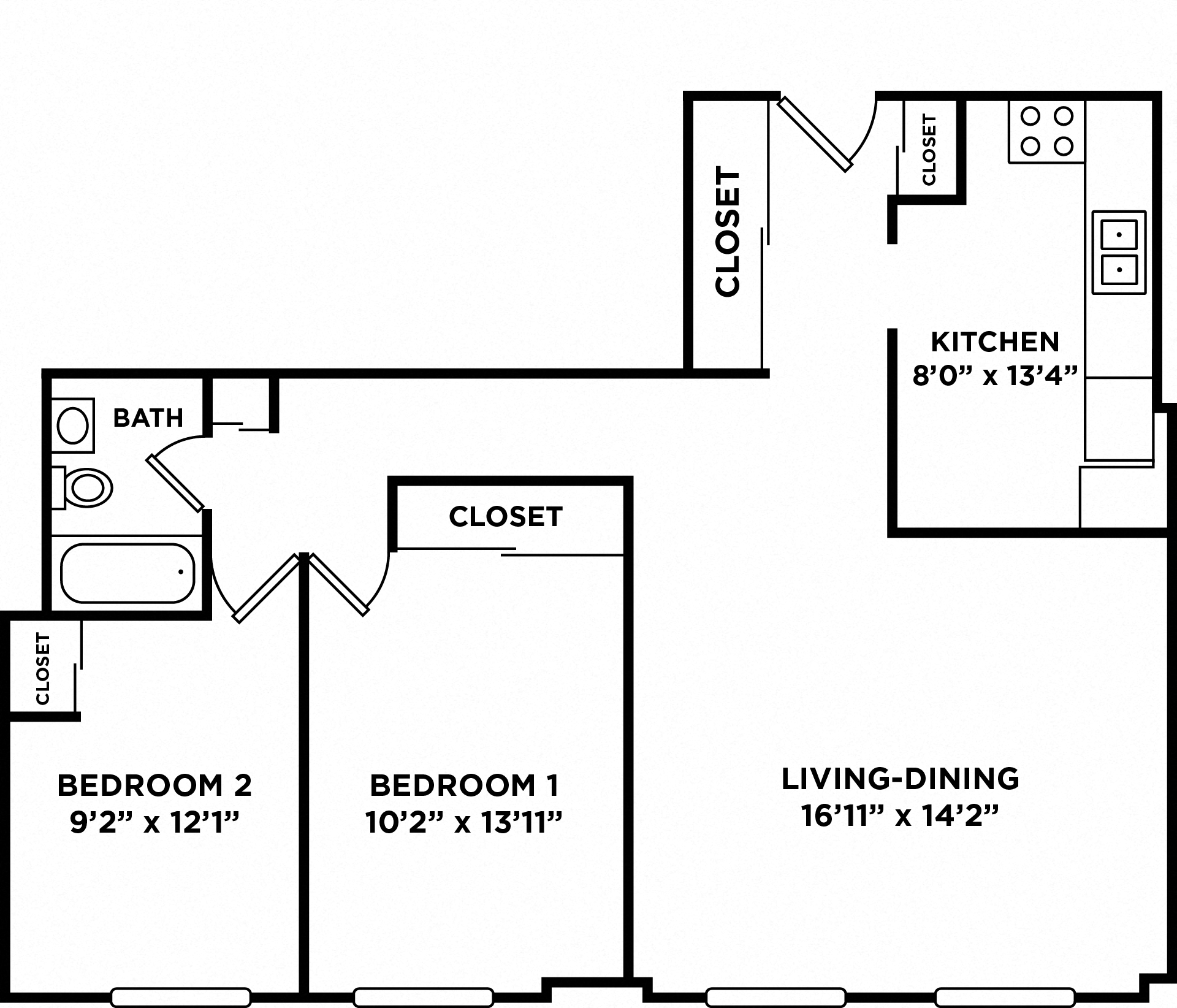 Floor Plans of Long Grove House in Chicago, IL