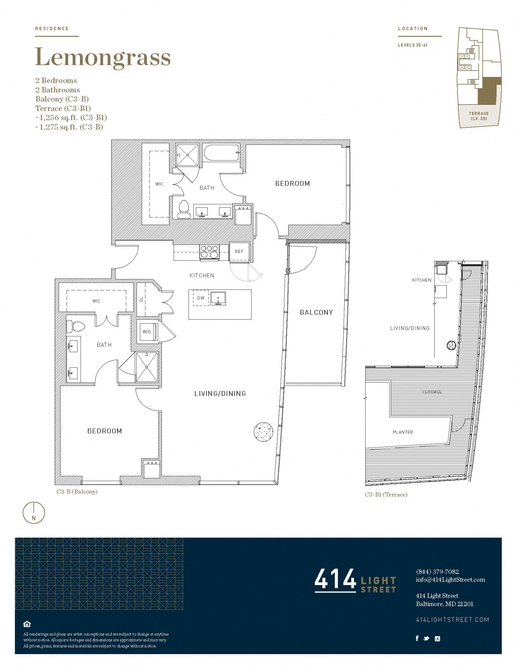 414 Light Street Apartments & Penthouses Available Now | Take a Tour