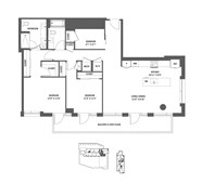 Floor Plan Studio 1 2 3 BR Apartments Reston VA Signature