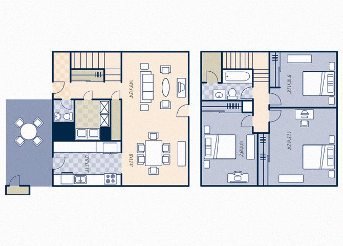 Detrick Homes |Rental Homes and Apartments at Fort Detrick, MD|Floor Plans