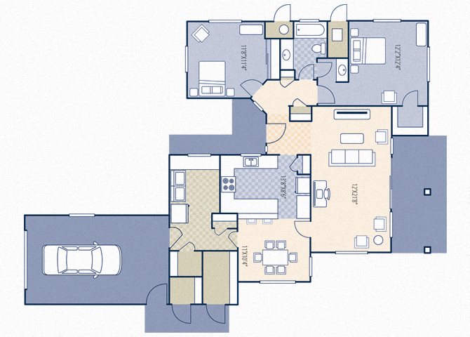 Beale AFB Homes | Family housing at Beale AFB, CA| Floor plans