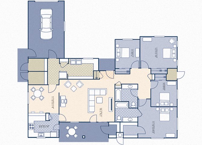 Beale AFB Homes | Family housing at Beale AFB, CA| Floor plans