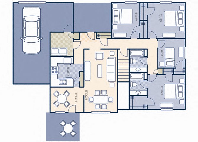 Whiteman Family Homes | Family Housing in Whiteman AFB, MO | Floor Plans