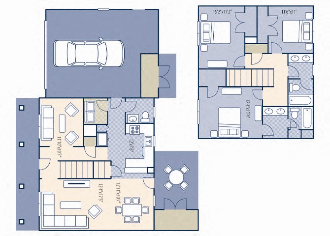 Ellsworth AFB Homes | Family housing at Ellsworth AFB, SD| Floor Plans